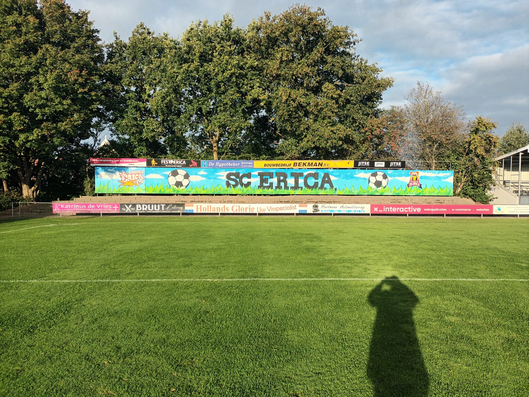 Graffiti-wand Vrienden van SC Erica | S.C. Erica